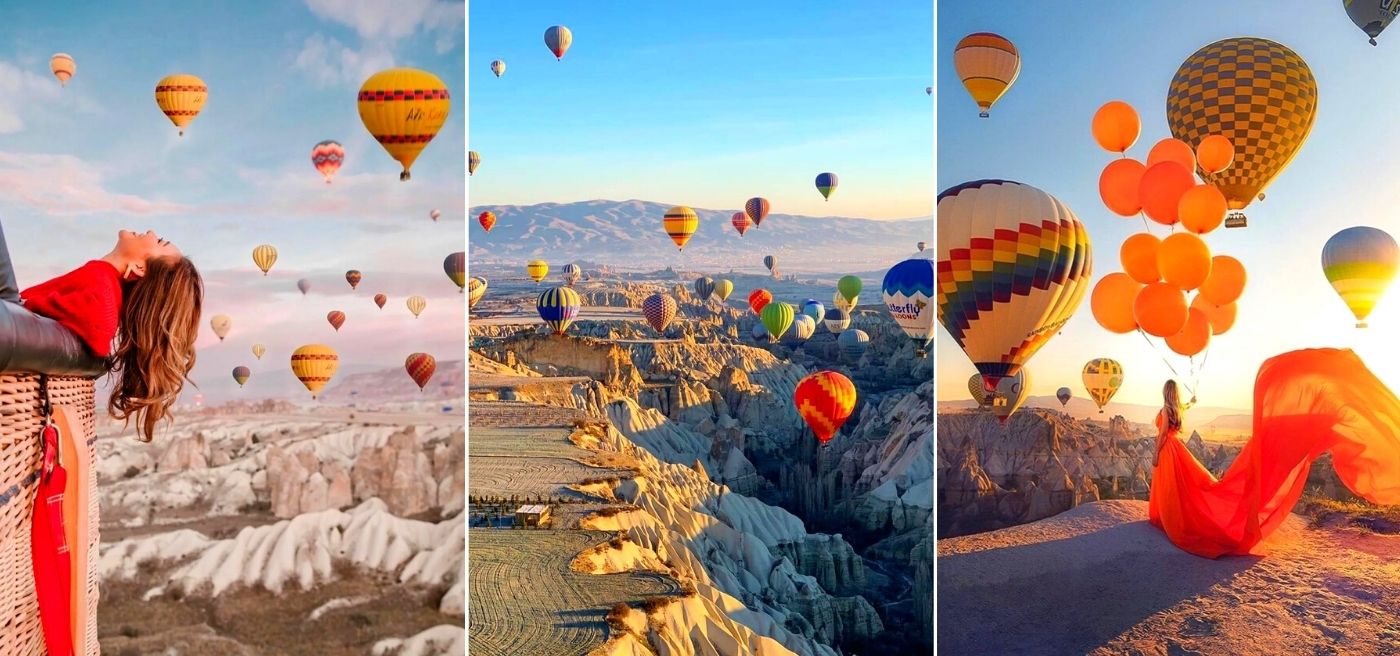 Полет на воздушном шаре в Каппадокии из Стамбула 🎈 Цены 2025